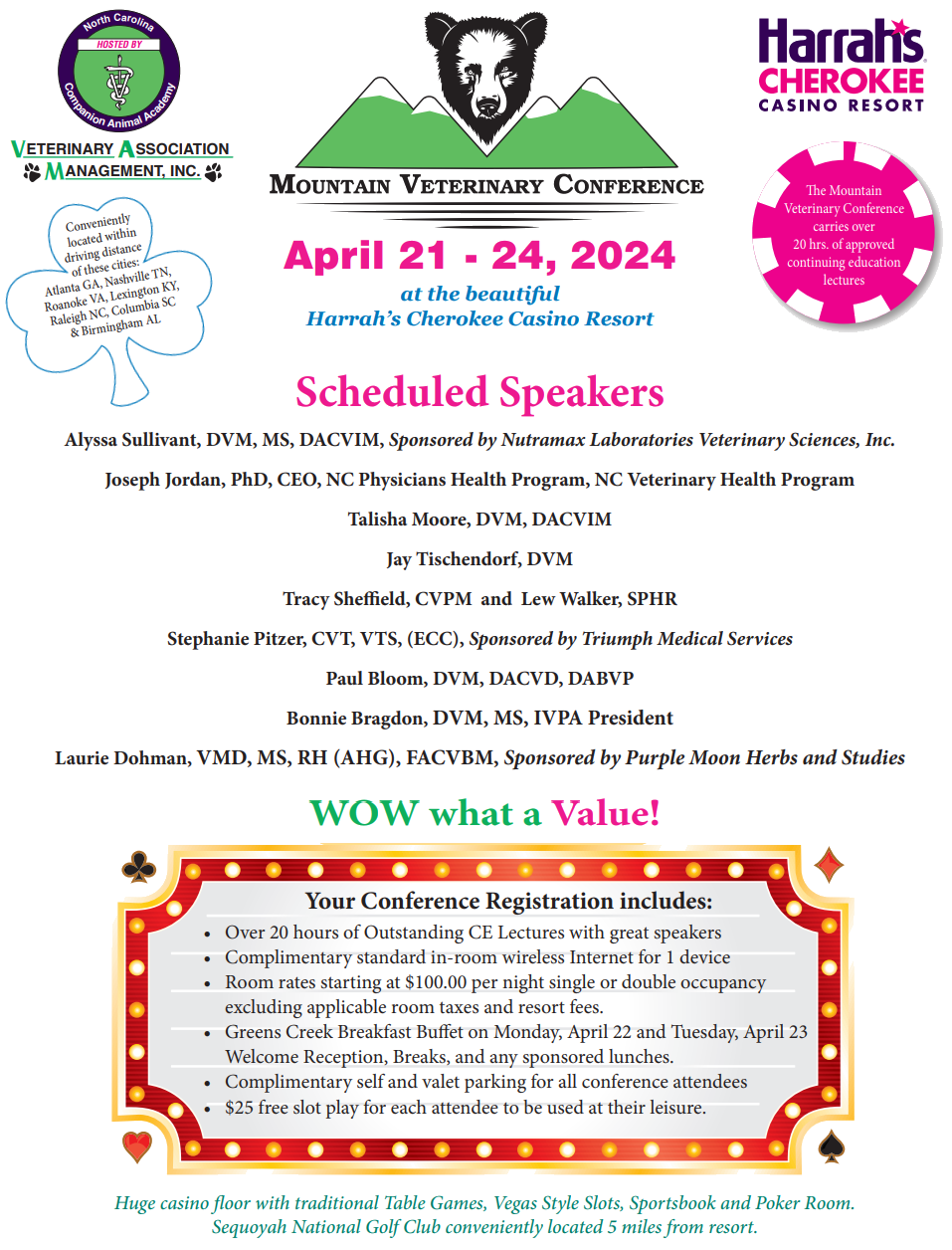 Veterinary Association Management - Mountain Veterinary Conference ...